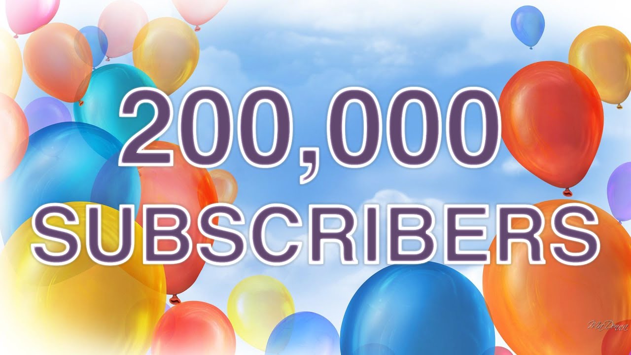How I Got 200,000 Subscribers - YouTube