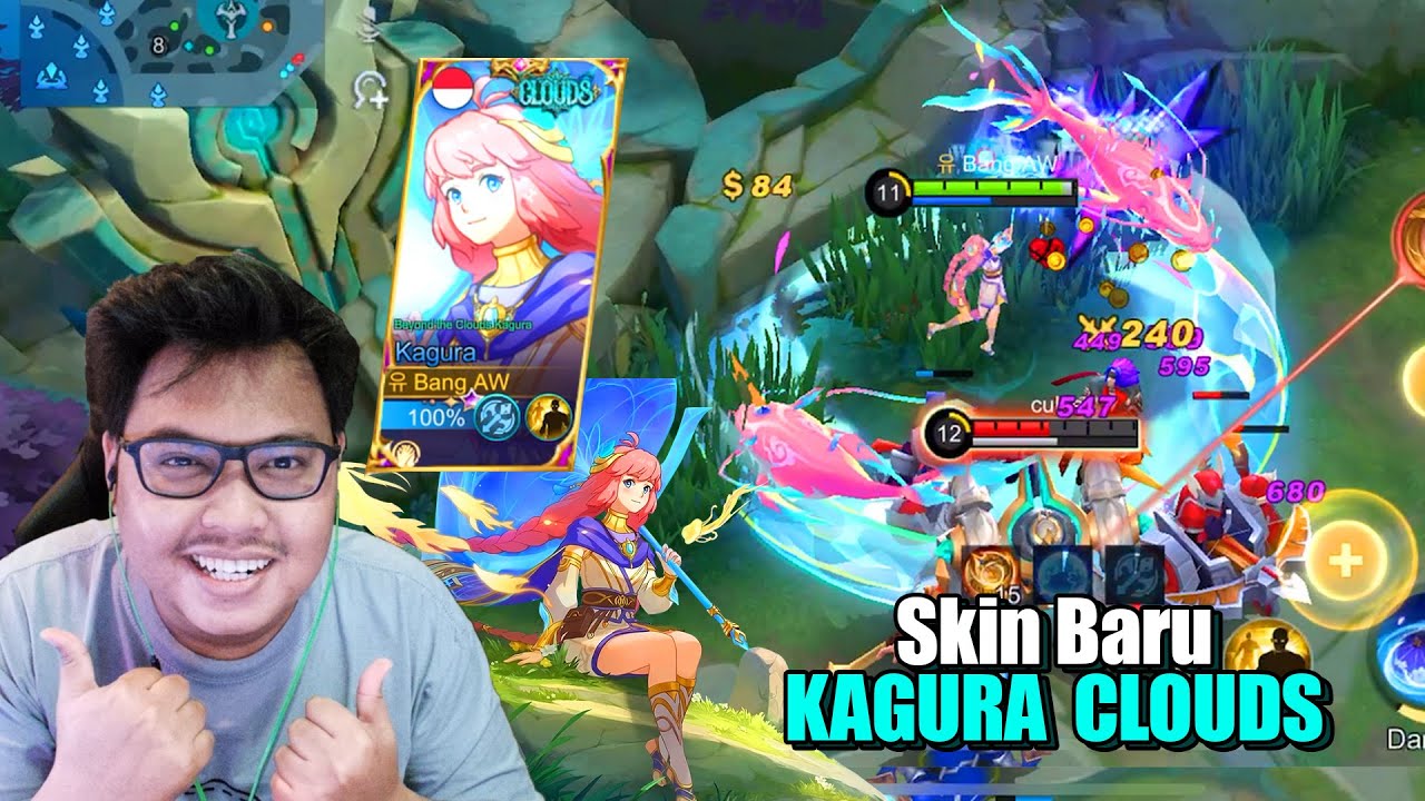 Skin Kagura The Beyond Clouds Effectnya Sih KERENNN PARAHHH !!【Mobile Legends】 - YouTube