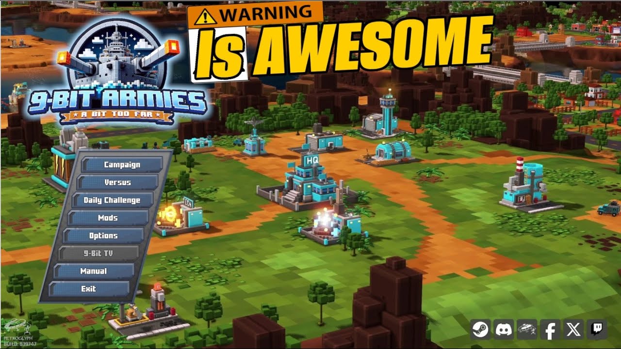 9-Bit Armies - A Bit too Awesome - YouTube