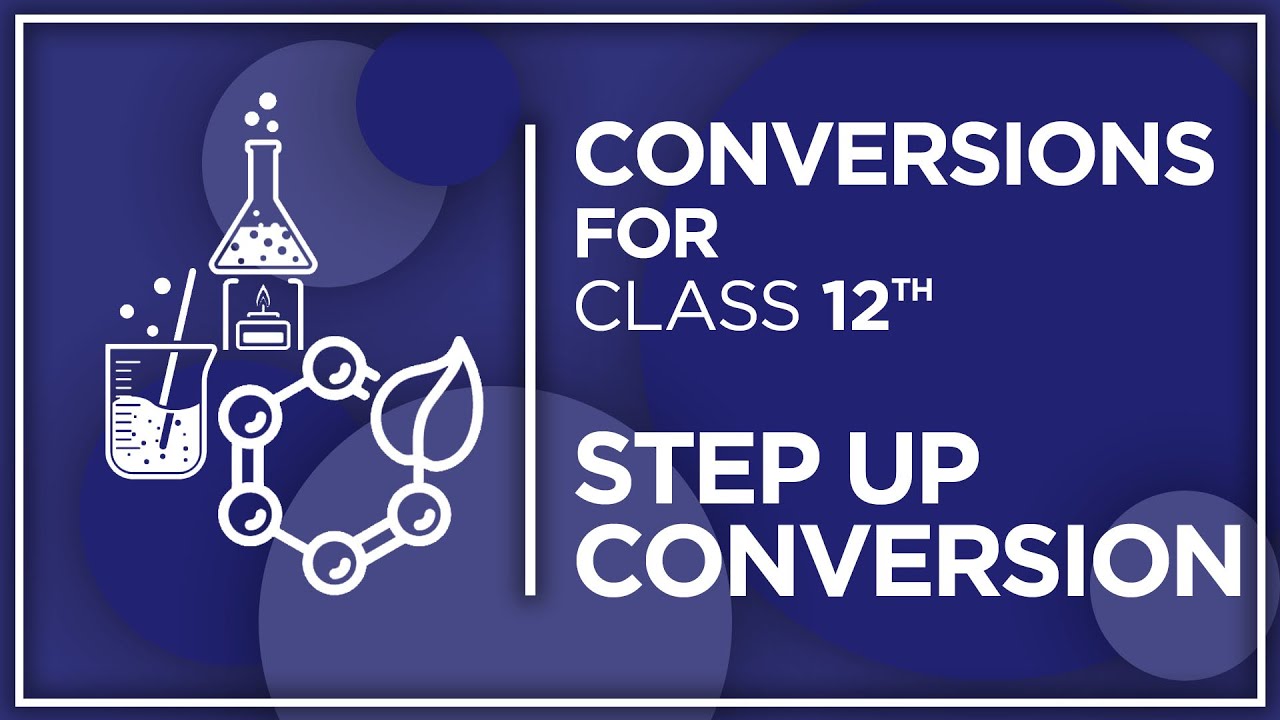 Conversions for class 12th / step up conversions / important ...
