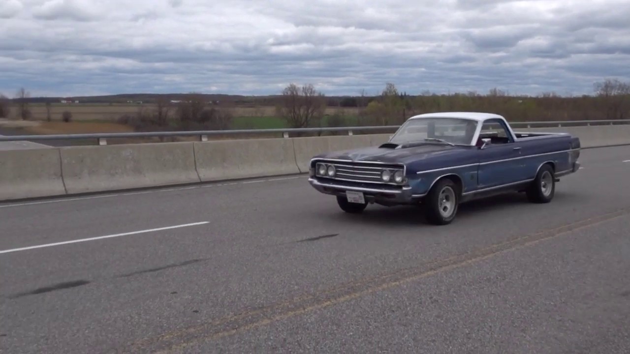 60"s FORD RANCHERO driveby, bodyshop - YouTube