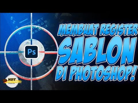 cara raster dan pemberian register film sablon - YouTube