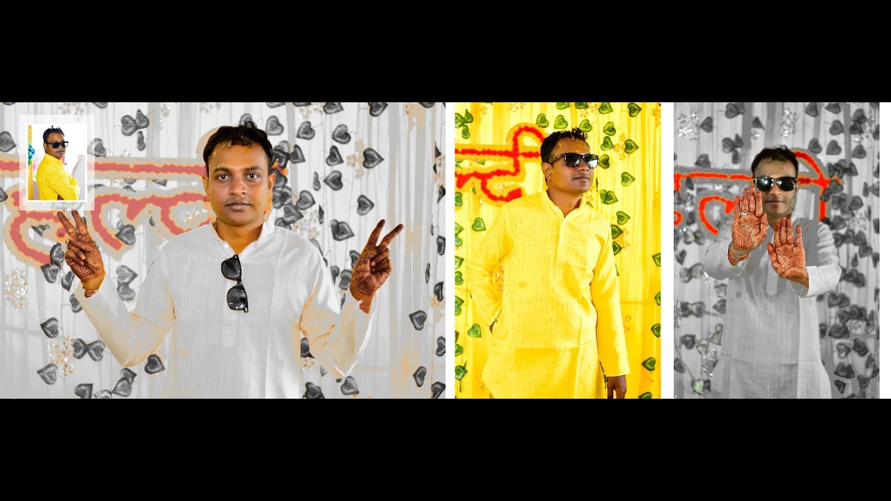 GROOM HALDI ALBUM MAKING 12x36-2 || KUMAR STUDIO - YouTube