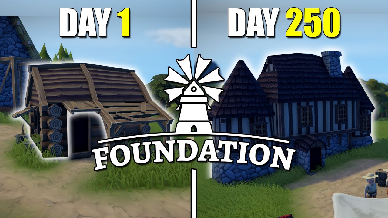 I Played 250 Days of Foundation - YouTube