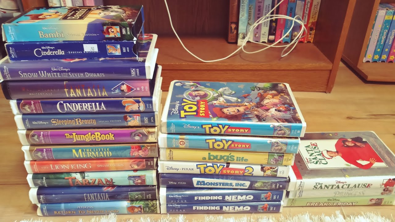 My Disney VHS collection part 3/final: Disney live action - YouTube
