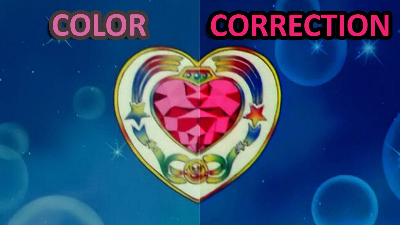 Sailor Moon Group Transformation (ep. 123) - Color Correction - YouTube