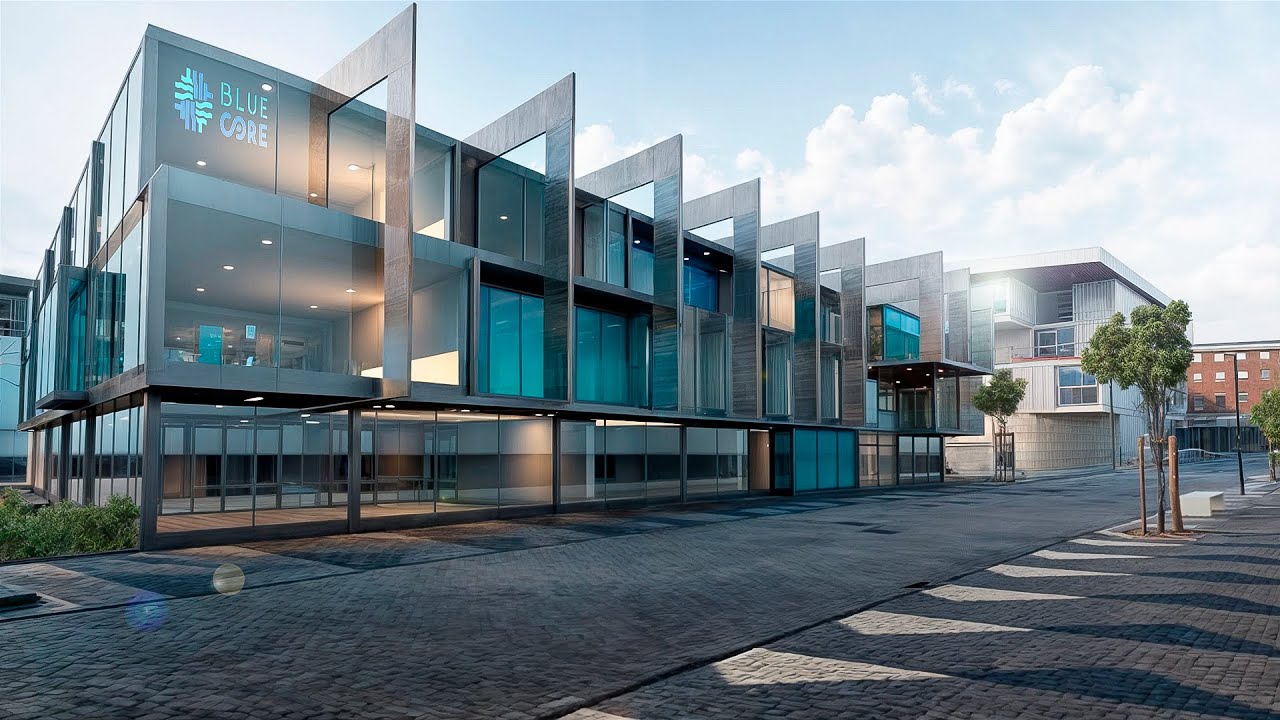 Recorrido Virtual - Edificio Blue Core | Zona Franca de Cádiz 2024 #Render3D #RecorridoVirtual ...