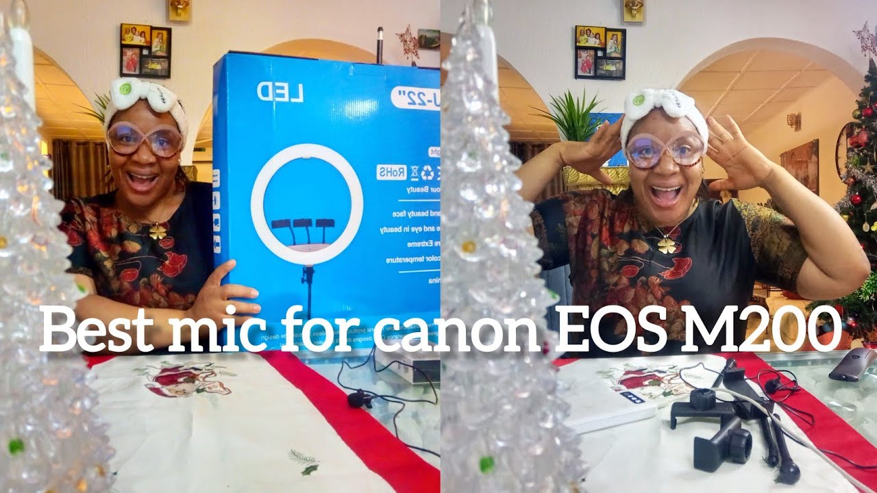 I FINALLY FOUND A MIC 🎙️ FOR CANON EOS M200 | best mic for canon EOS ...