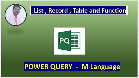 Power Query - M Language - YouTube