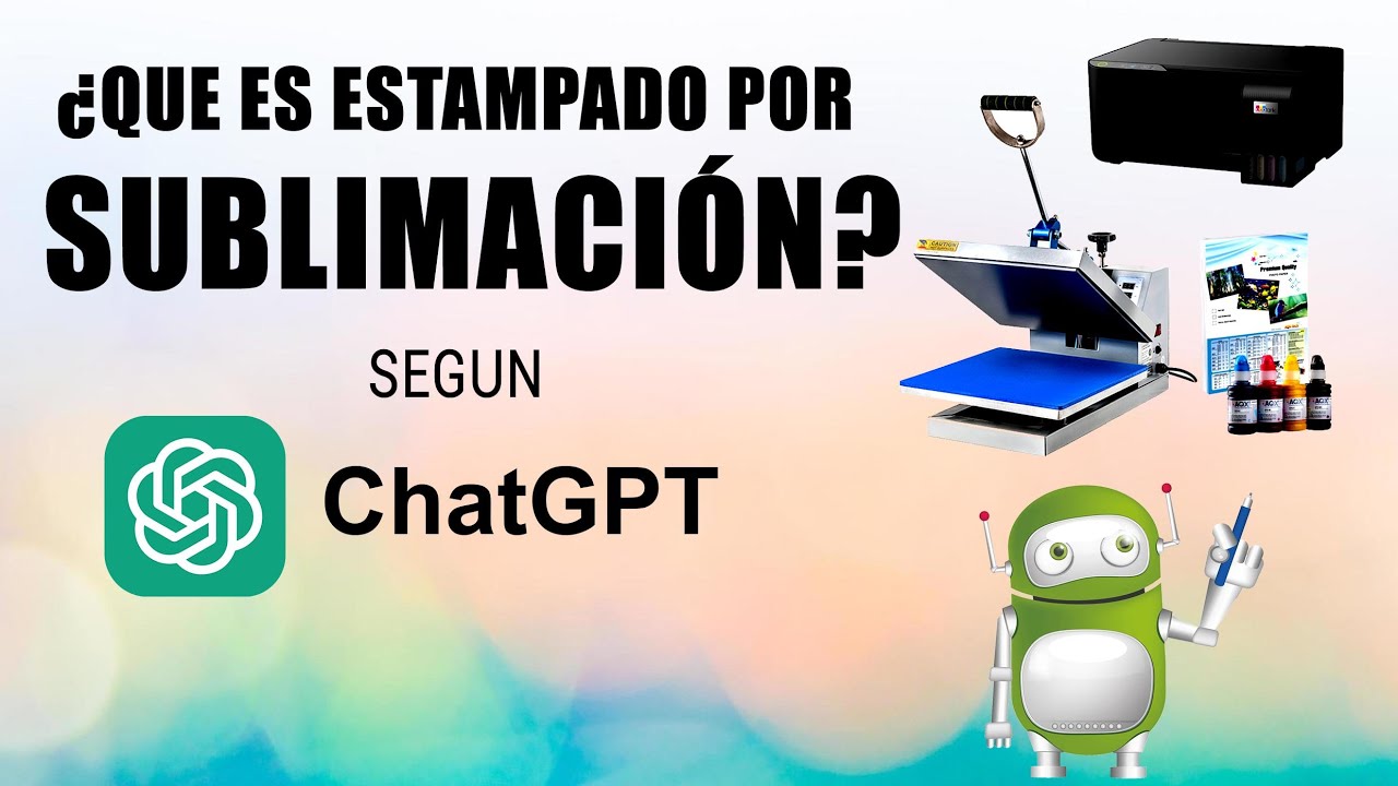 ¿QUE ES ESTAMPADO POR SUBLIMACIÓN? - YouTube