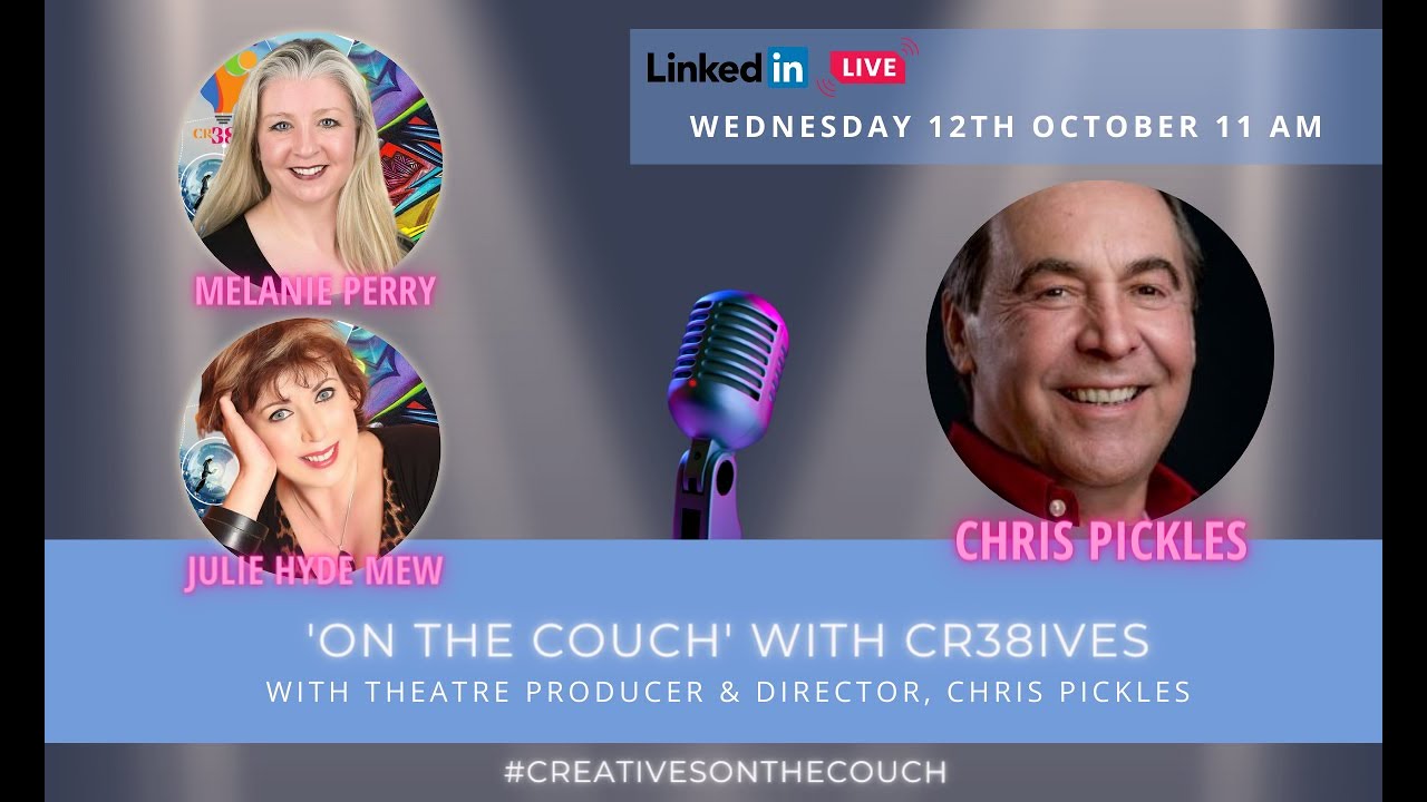 'ON THE COUCH' with Theatre Director & Producer CHRIS PICKLES - YouTube