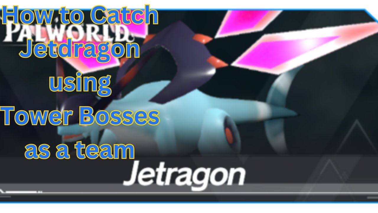 Capturing Jetdragon! Best Mount in the game | Palworld - YouTube