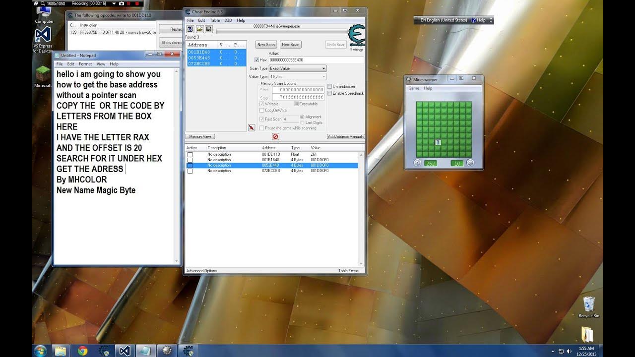 How To Find A Base Address Without pointer scan - YouTube