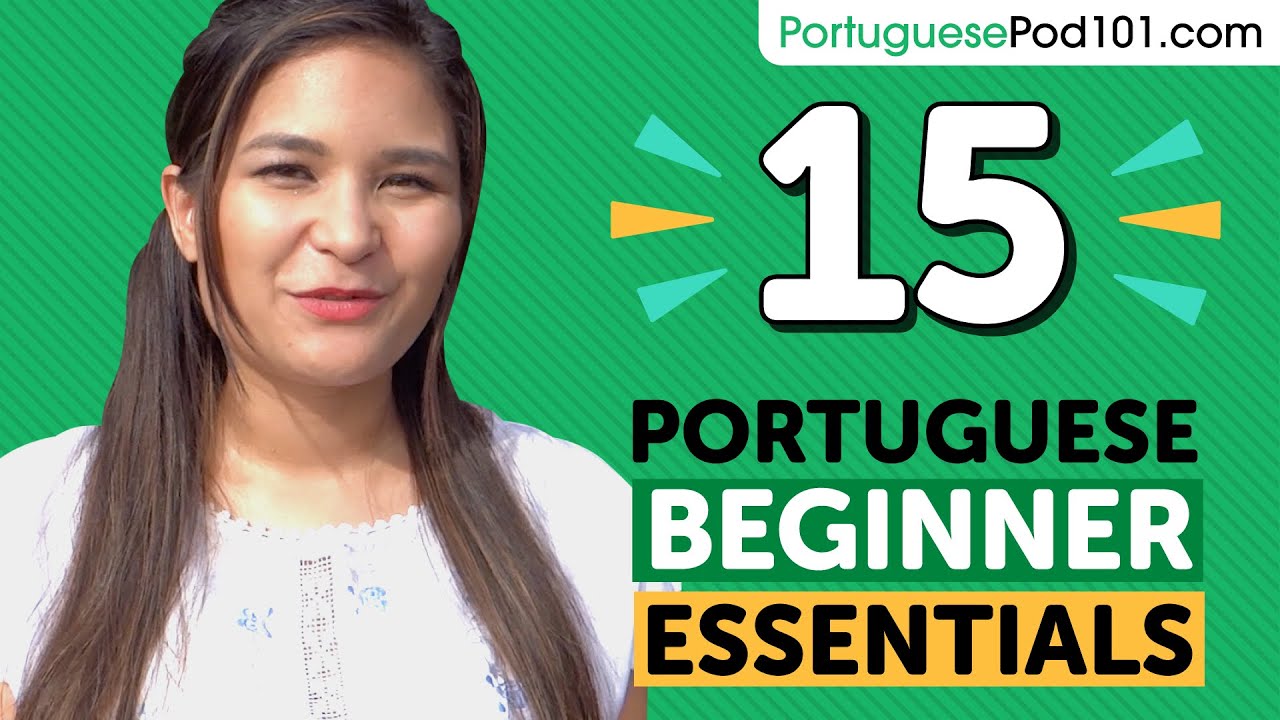 15 Beginner Portuguese Videos You Must Watch | Learn Portuguese - YouTube