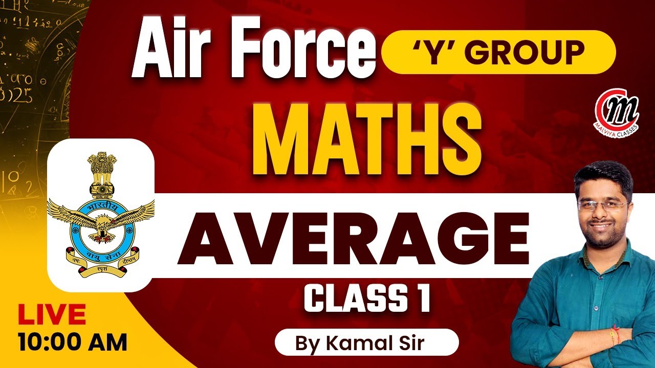 Air Force Math Y Group | Average : Class 1 | Air Force Y Group Math ...
