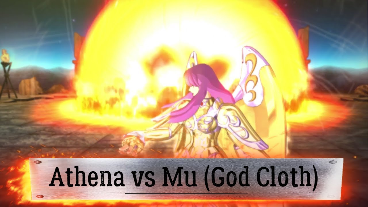 Saint Seiya: Soldiers Soul - Athena vs Mu (God Cloth) (3 Round) - YouTube