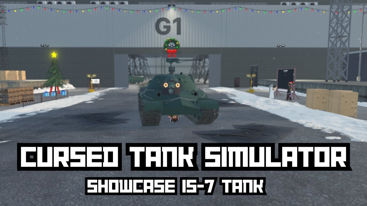 Cursed Tank Simulator iS-7 - YouTube