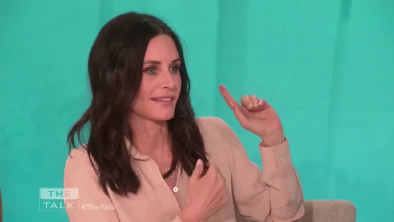 Courteney Cox on The Talk | 2/18/19 - YouTube