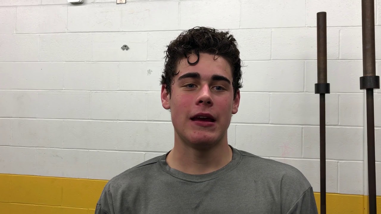 Algonquin forward Sean Prendergast talks his game-winning goal against ...