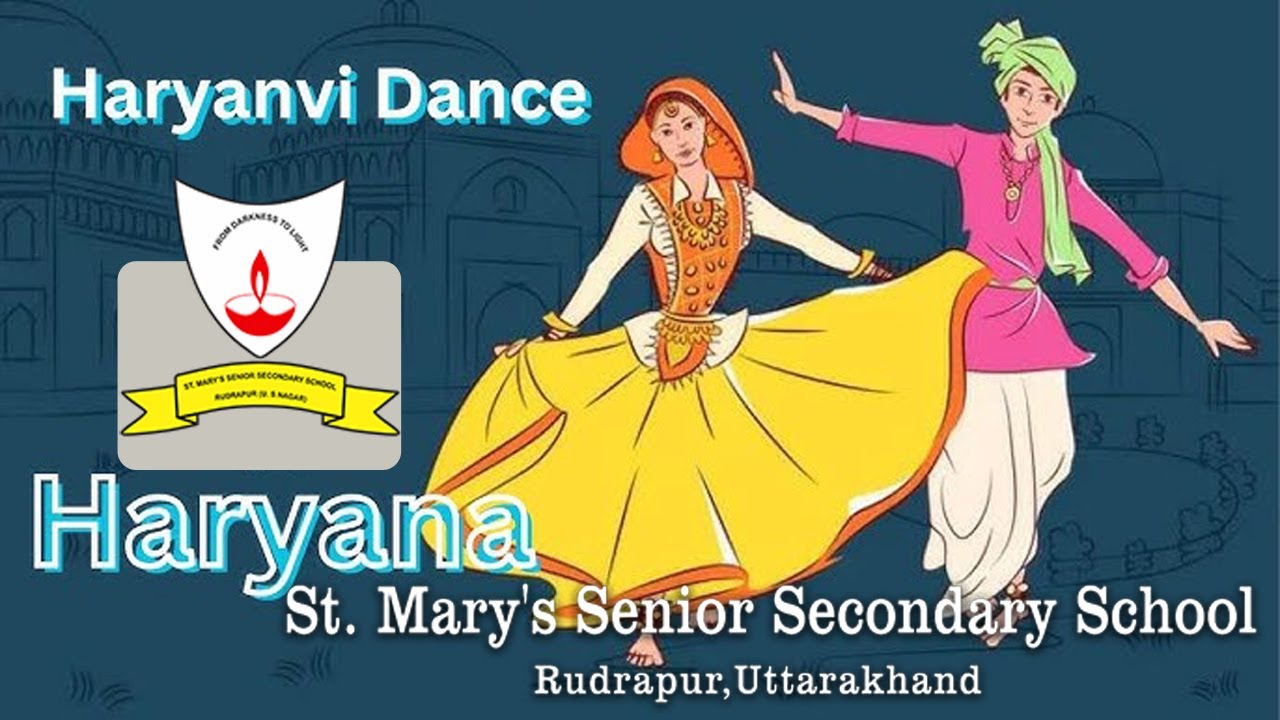 Haryanvi Dance Performance by Class 12th Girls| St. Mary's School ...