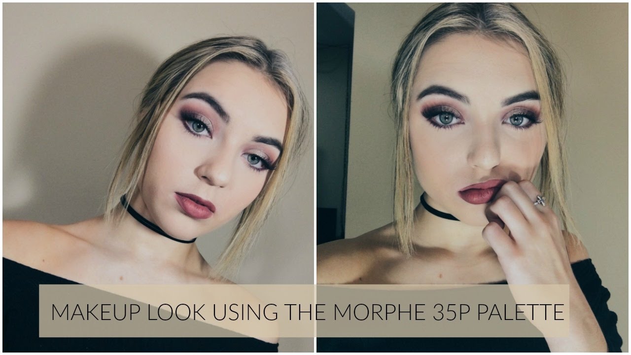 MORPHE 35P PALETTE MAKEUP LOOK!|Sydney Elise - YouTube