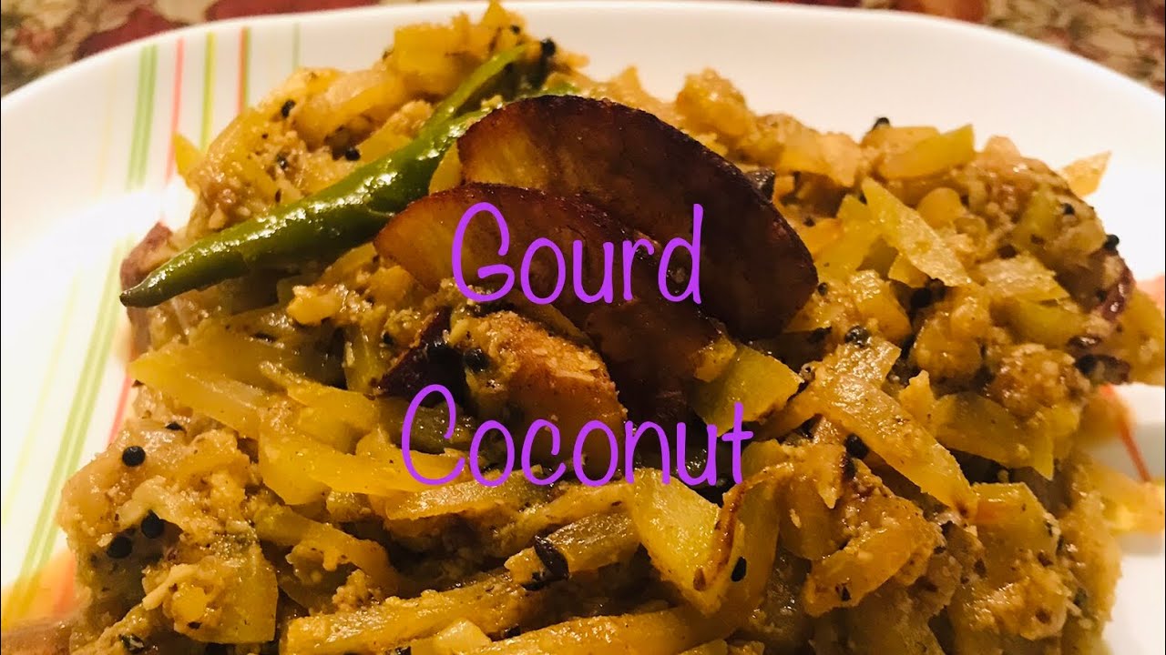 Gourd Coconut @favcooking9020 - YouTube