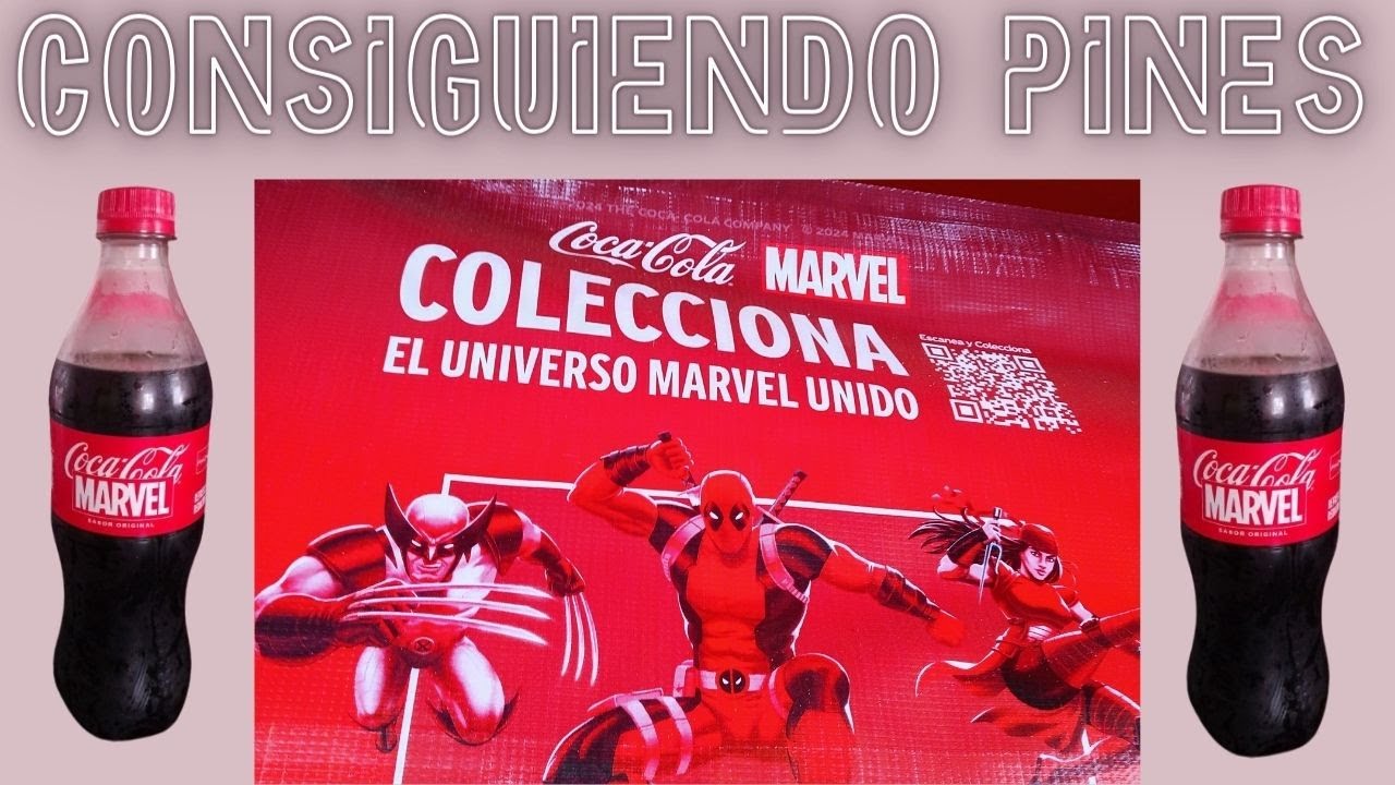 COCA COLA MARVEL 2024 | PINES - YouTube