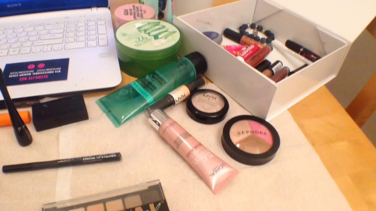 Special for Assel. My makeup kit - YouTube