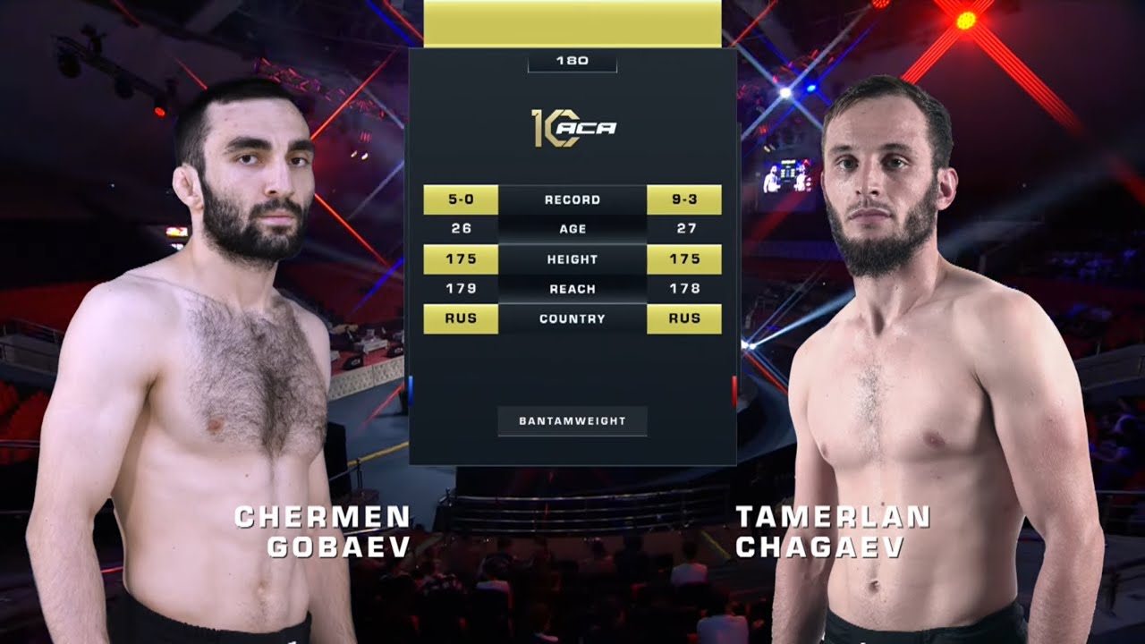 Чермен Гобаев vs. Тамерлан Чагаев | Chermen Gobaev vs. Tamerlan Chagaev | ACA 180 - YouTube