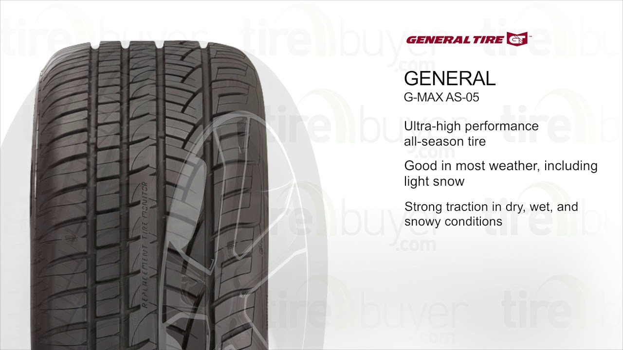 General G MAX AS 05 | TireBuyer.com Review - YouTube