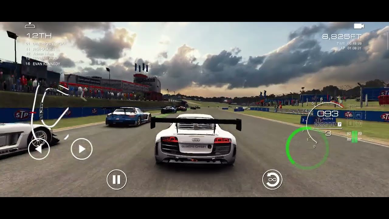 Grid AUTOSPORT Gameplay || Race -3 - YouTube