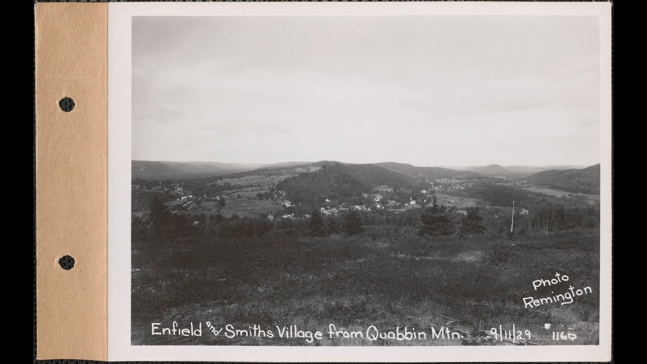 Enfield,MA A Brief History - YouTube