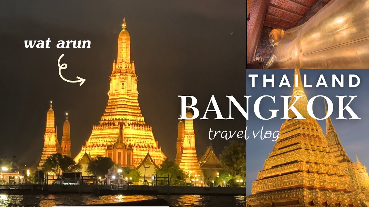 BANGKOK THAILAND ep.2 travel vlog เที่ยวกรุงเทพ 1 วัน วัดอรุณ วัดโพธิ์ วังหลัง | eungaoy - YouTube