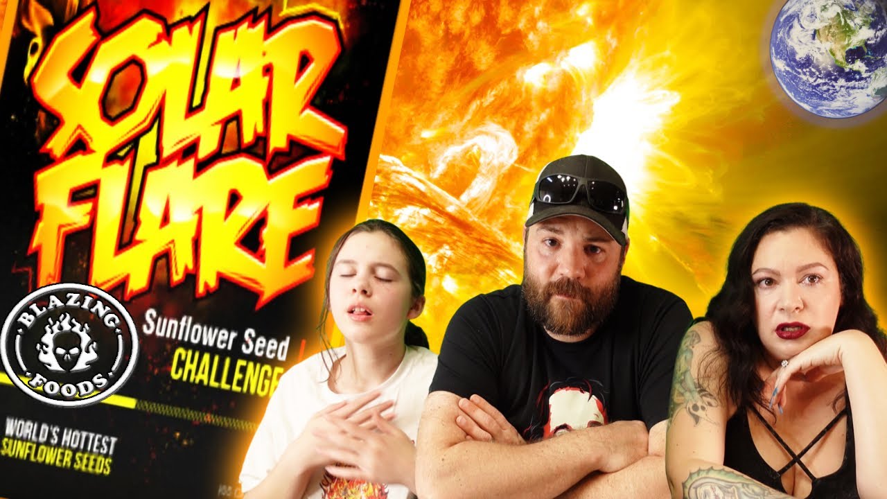 Solar Flare Challenge by Blazing Foods - YouTube