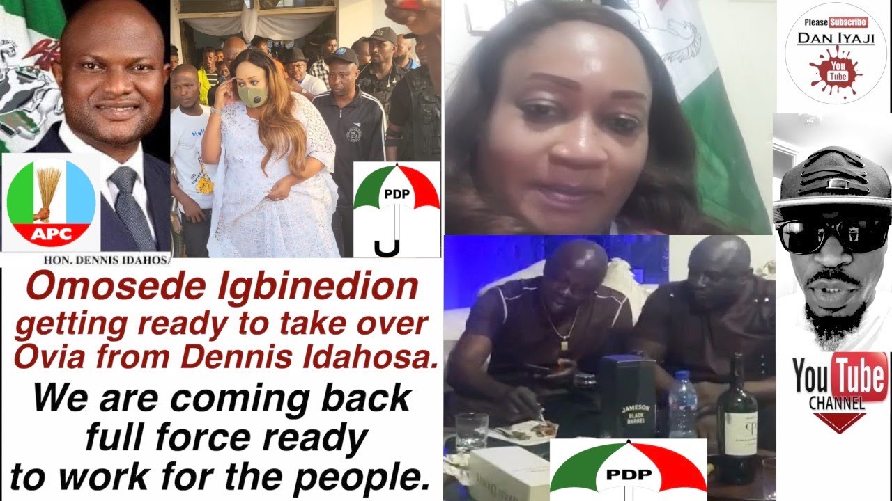 Omosede Igbinedion getting ready to take over Ovia from Dennis Idahosa ...