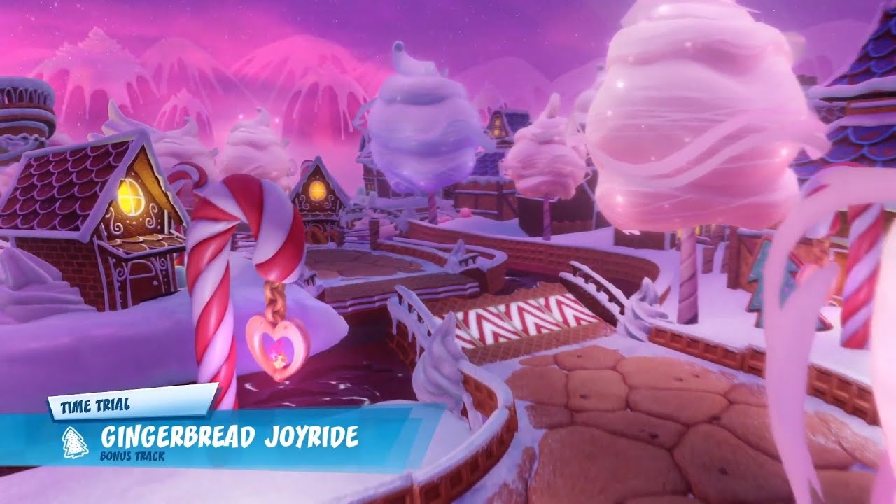[CTRNF] Road to Rainbow: Gingerbread Joyride Developer Time - YouTube