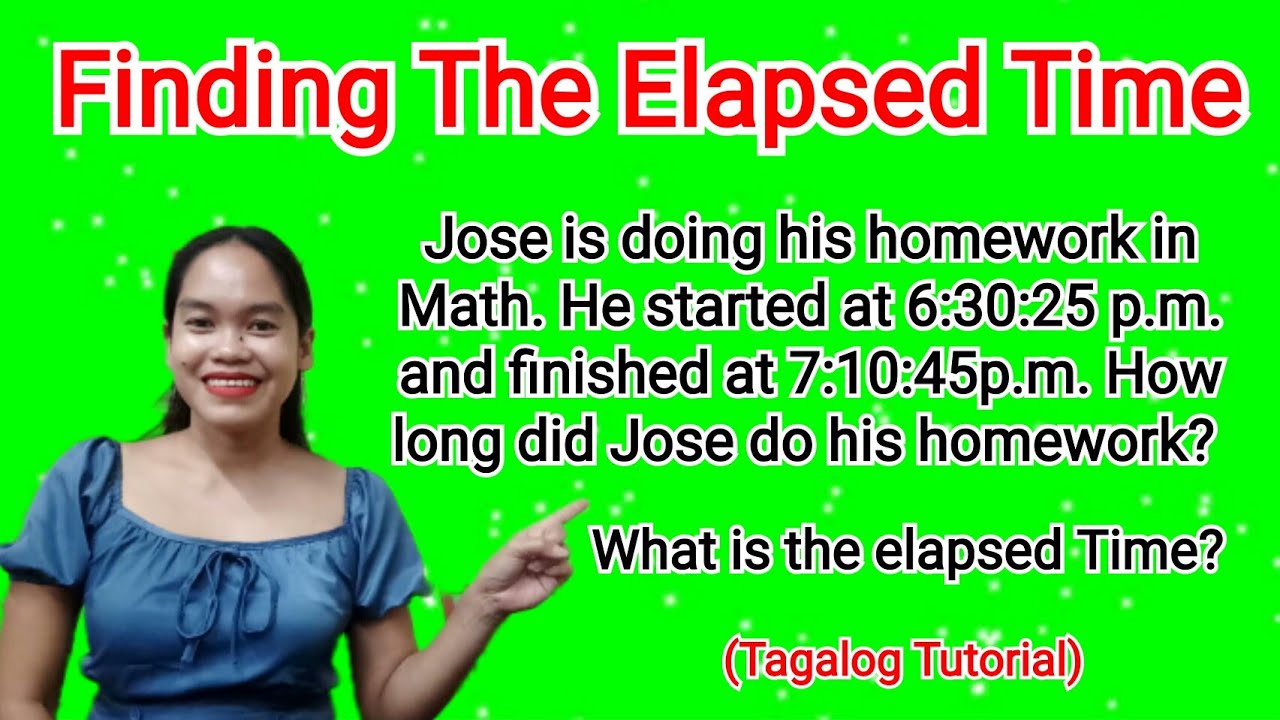 Finding The Elapsed Time YouTube Finding The Elapsed Time YouTube