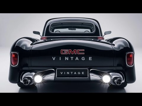 "Unveiling the 2025 GMC Vintage Pickup: A Masterclass in Classic Design ...