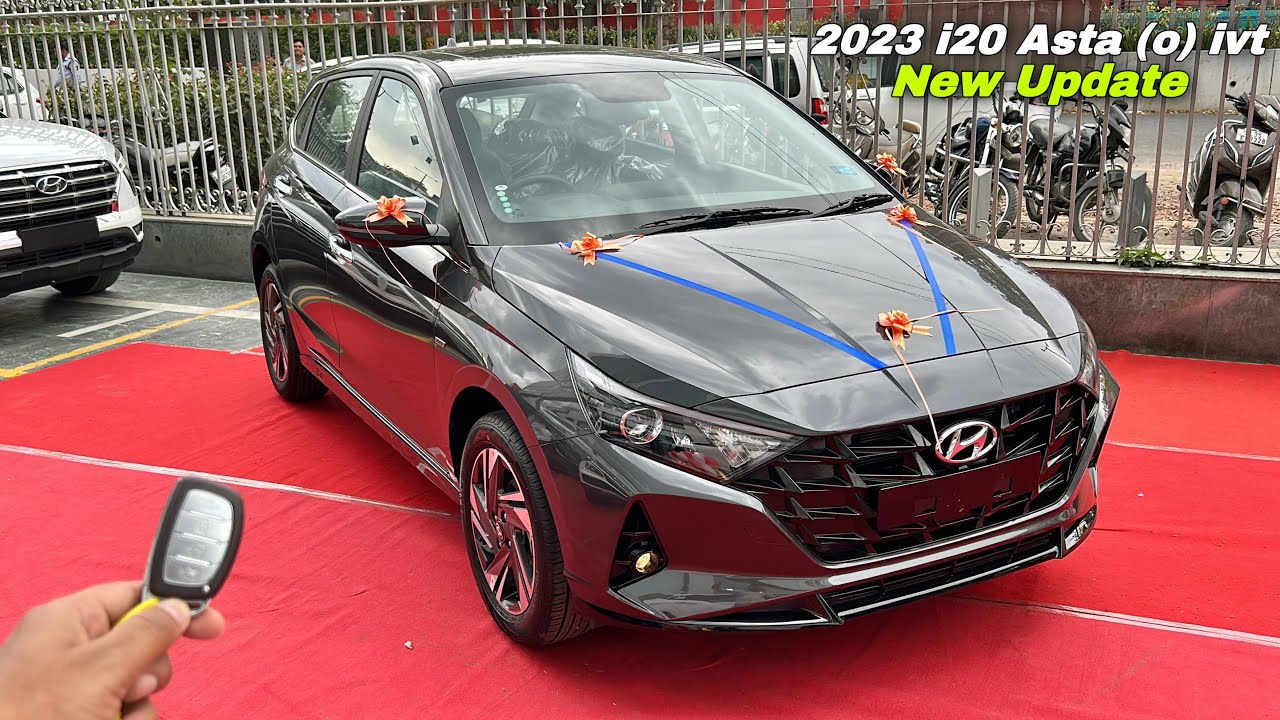 Hyundai i20 Asta (O) ivt 2023 New Update ️ 2023 Hyundai i20 Asta (o ...