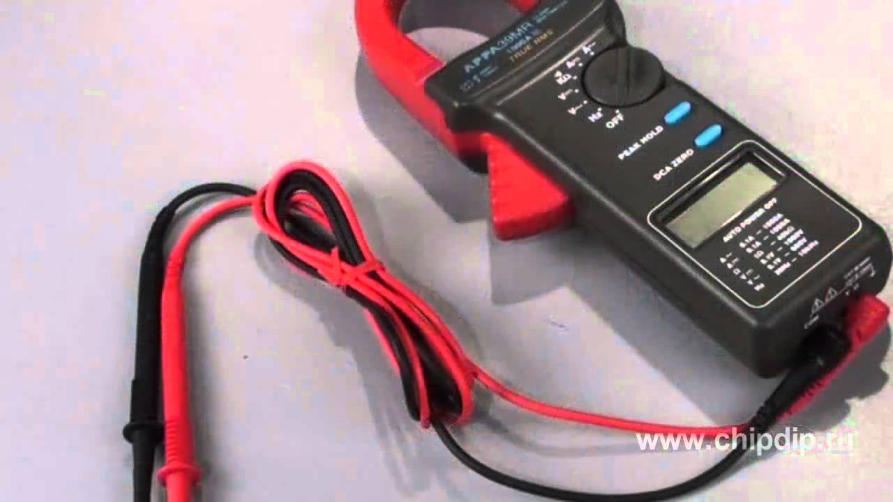 APPA-39MR Clamp Meters - YouTube