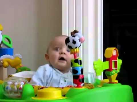 Funny Baby Video | Real Video of the Baby in Rock-Baby Troll - YouTube