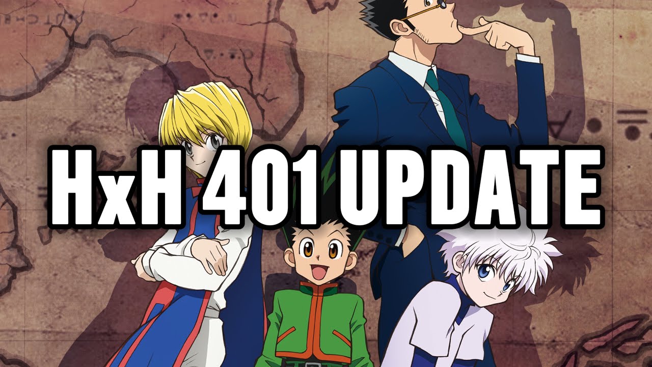 Hunter x Hunter Chapter 401 Update - YouTube