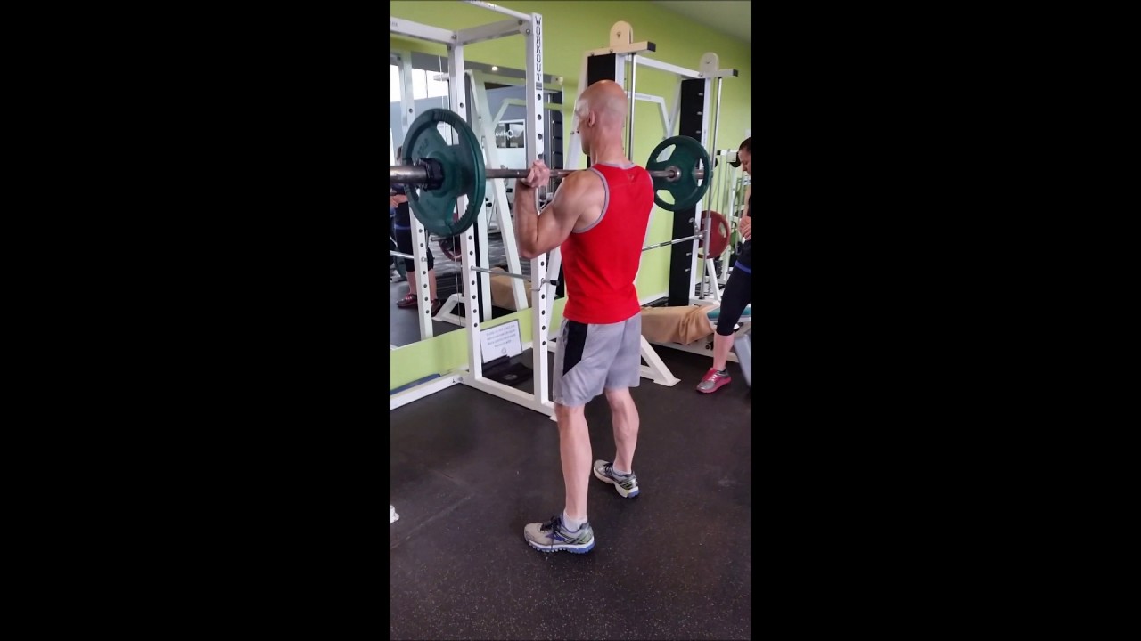 front squat demo - YouTube