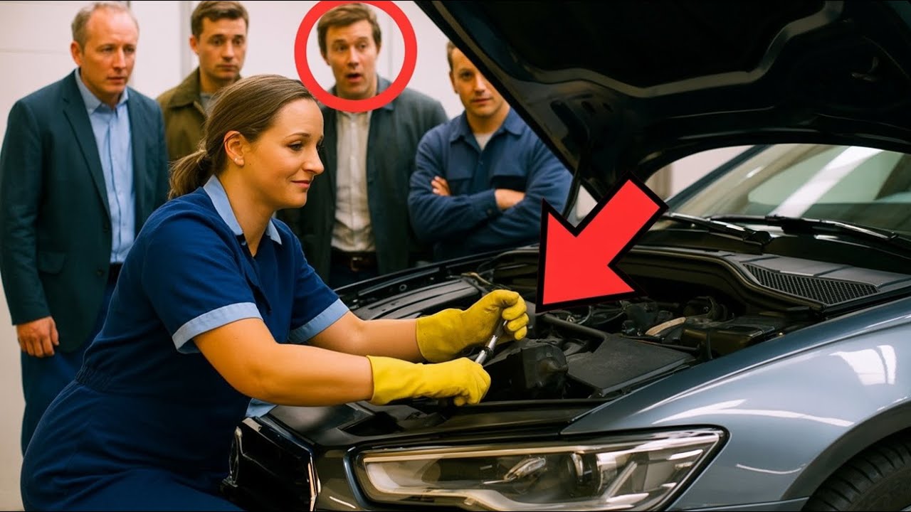 FEMEIA DE SERVICIU REPARĂ MAȘINA CE NICI CEL MAI BUN MECANIC NU PUTEA ...