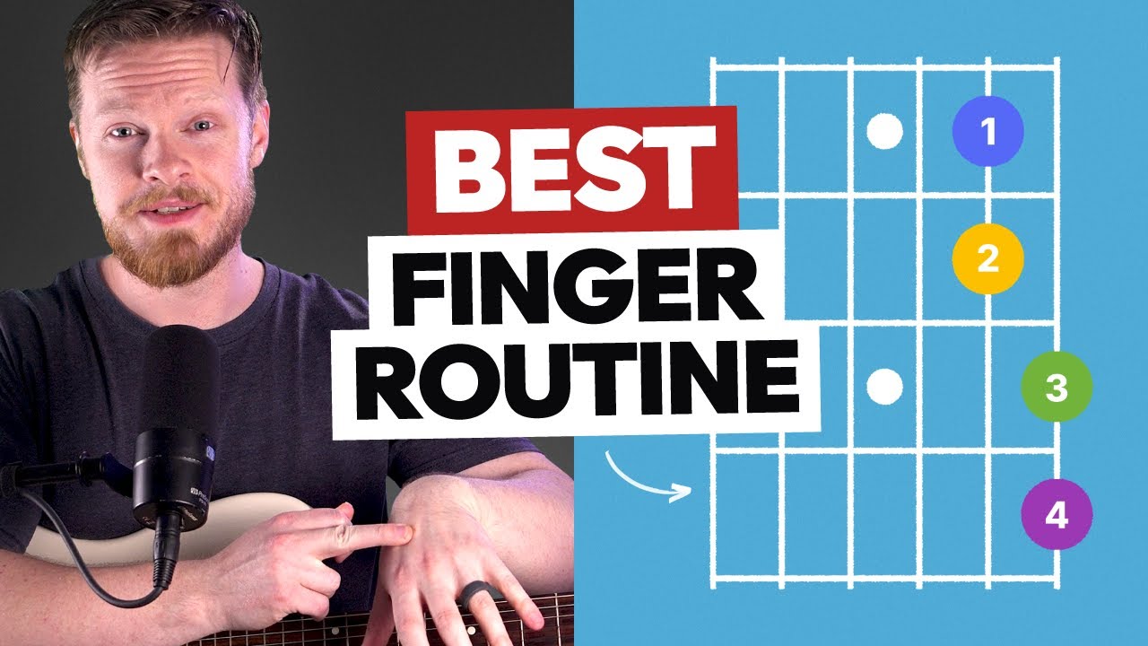 The ULTIMATE finger exercises for guitar - YouTube