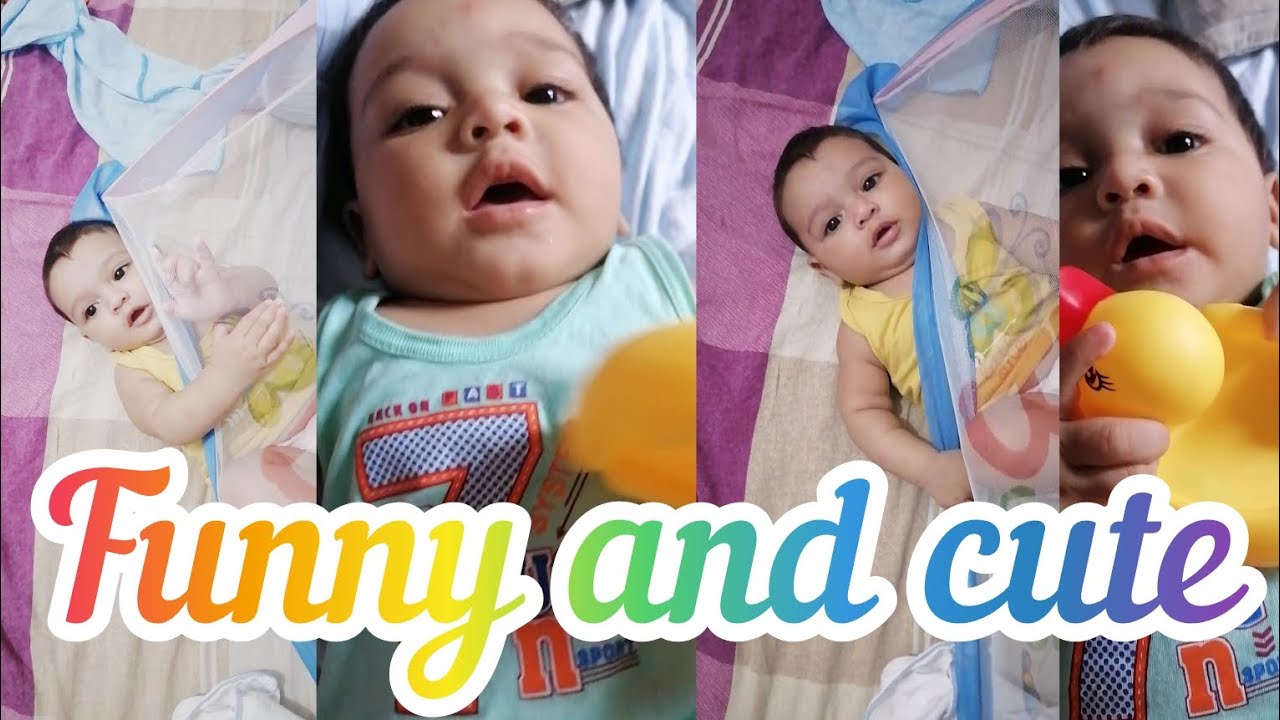 funny and cute/funny and cute baby/funny baby moments playing - YouTube