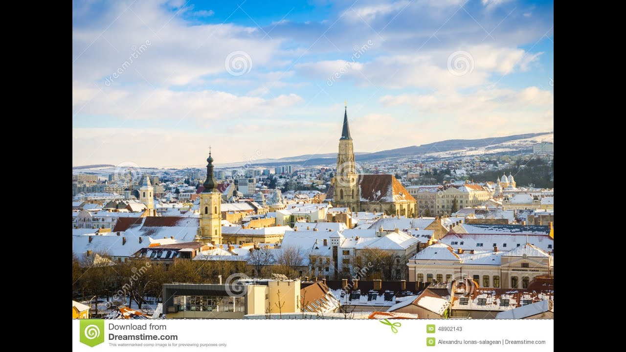 WINTER and SNOW are HERE - CLUJ NAPOCA - YouTube