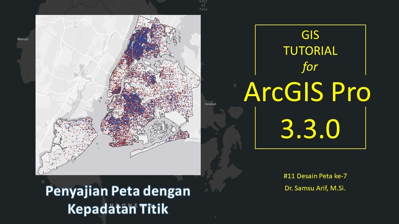 #12 Desain Peta ke 7 Penyajian Peta dengan Kepadatan Titik - YouTube