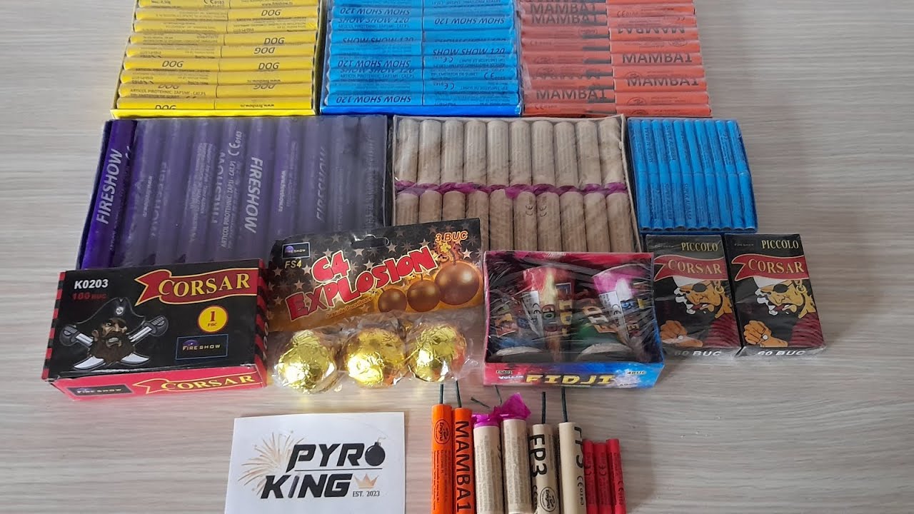 2# Colecție petarde PYRO KING 2023-2024 - YouTube