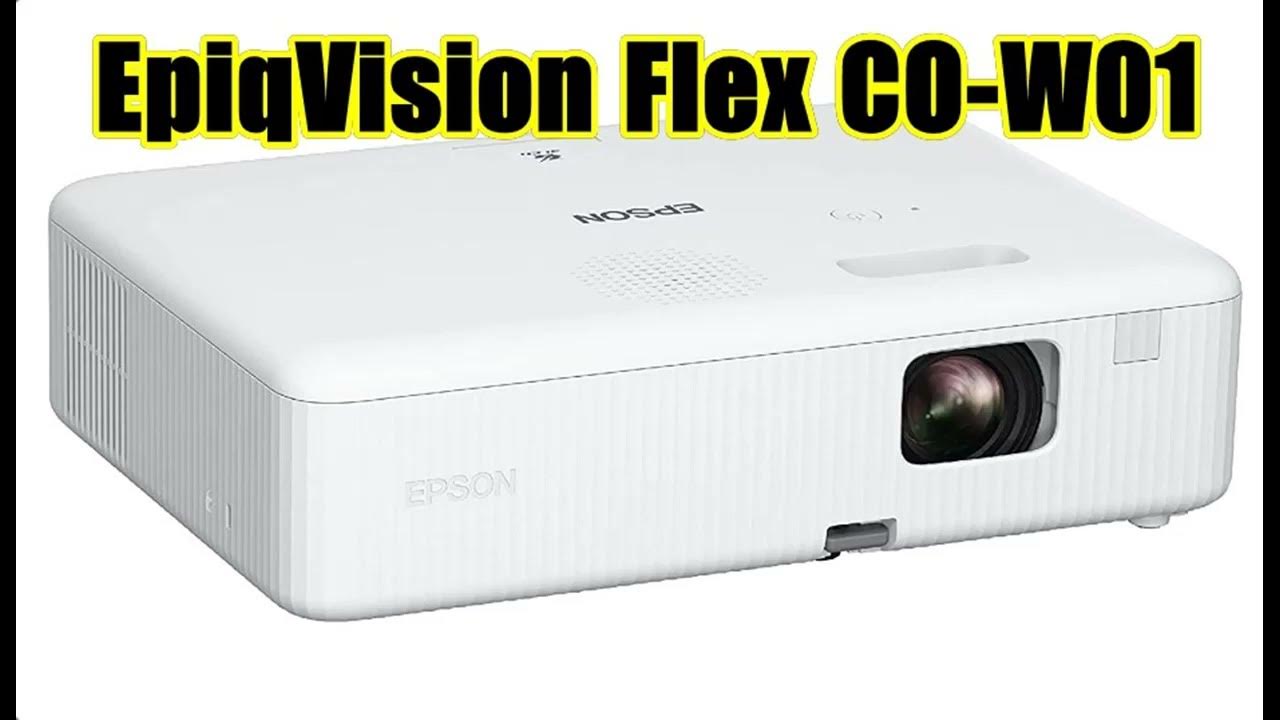 Epson EpiqVision Flex CO-W01 2022 New Upgrade|KEY FEATURES| - YouTube